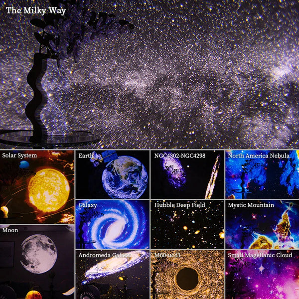 12 In 1 Planetarium Galaxy Star Projector – Saaha AE